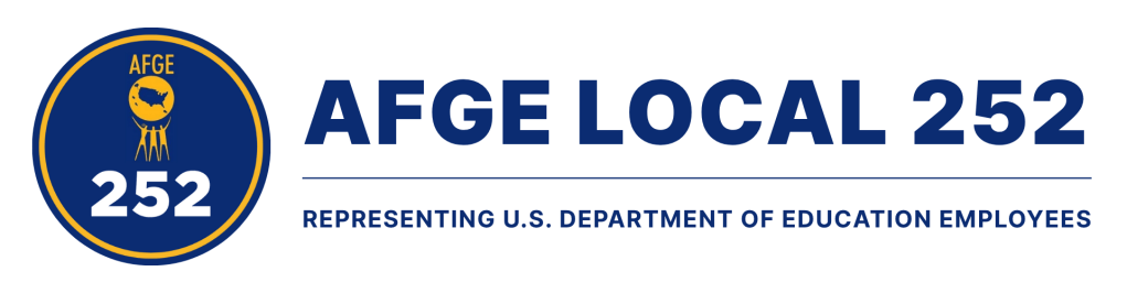 AFGE Local 252 – Representing U.S. Department of Education employees