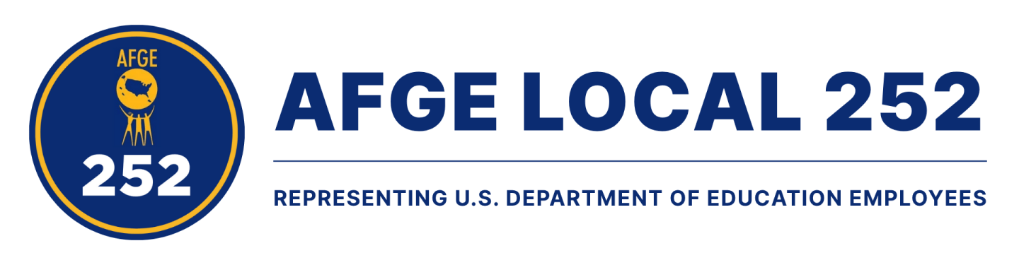 AFGE Local 252 – Representing U.S. Department of Education employees